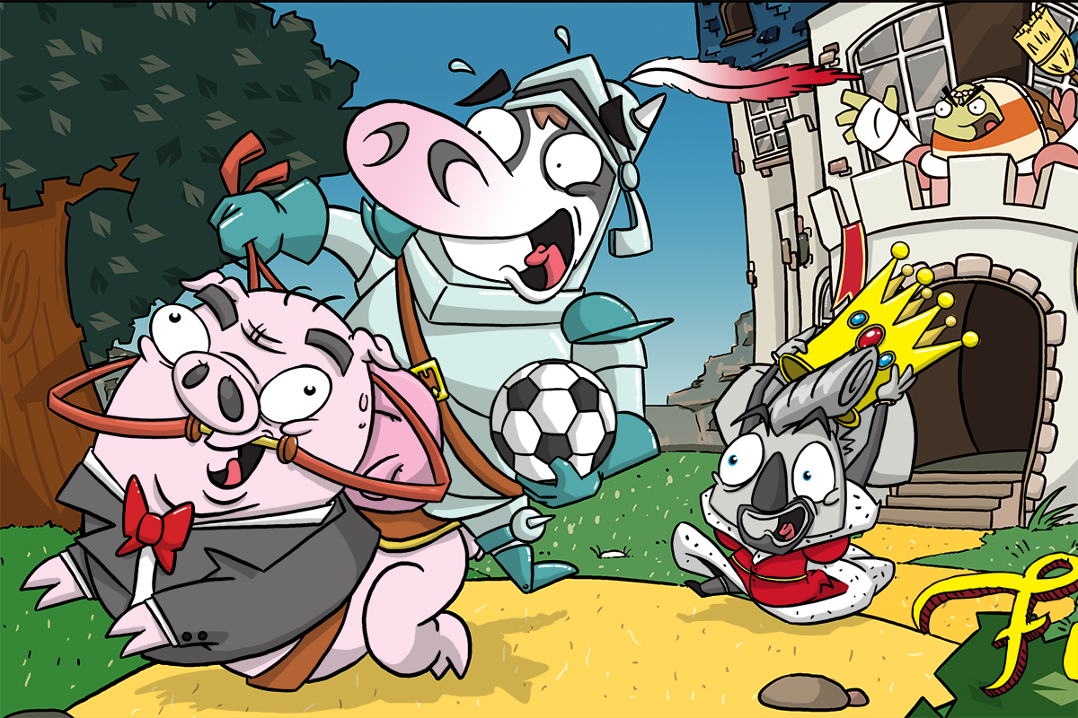 Soccer Cow “Fútbol y Princesas” – Trilogía Cine